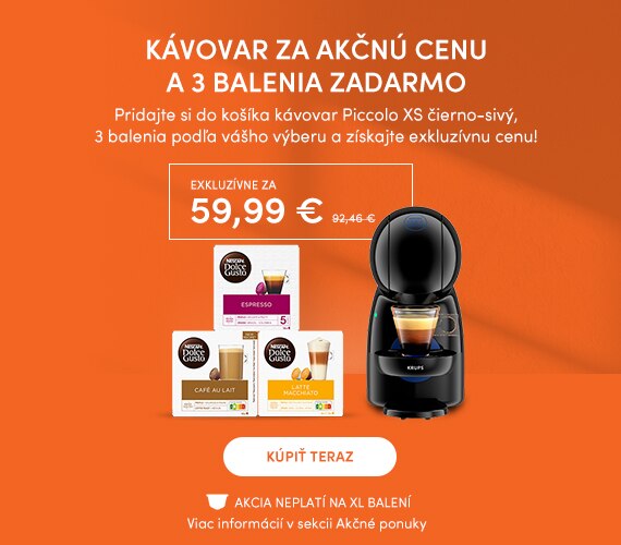 Všetky akčné ponuky | Kapsule | Akcia | NESCAFÉ® Dolce Gusto®