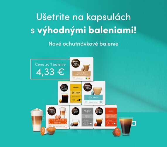 Všetky akčné ponuky | Kapsule | Akcia | NESCAFÉ® Dolce Gusto®